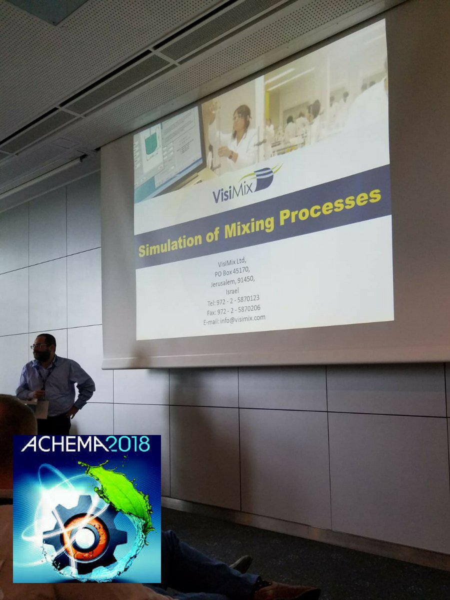 Achema 2018 VisiMix - Mixing Simulation and Mixing Optimization ...